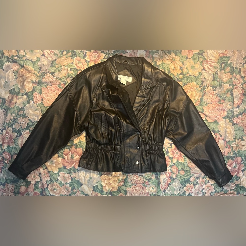 Vintage Leather Jacket Maggie Lawrence - Gem